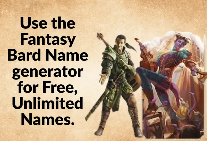 Bard Name Generator - NameZor